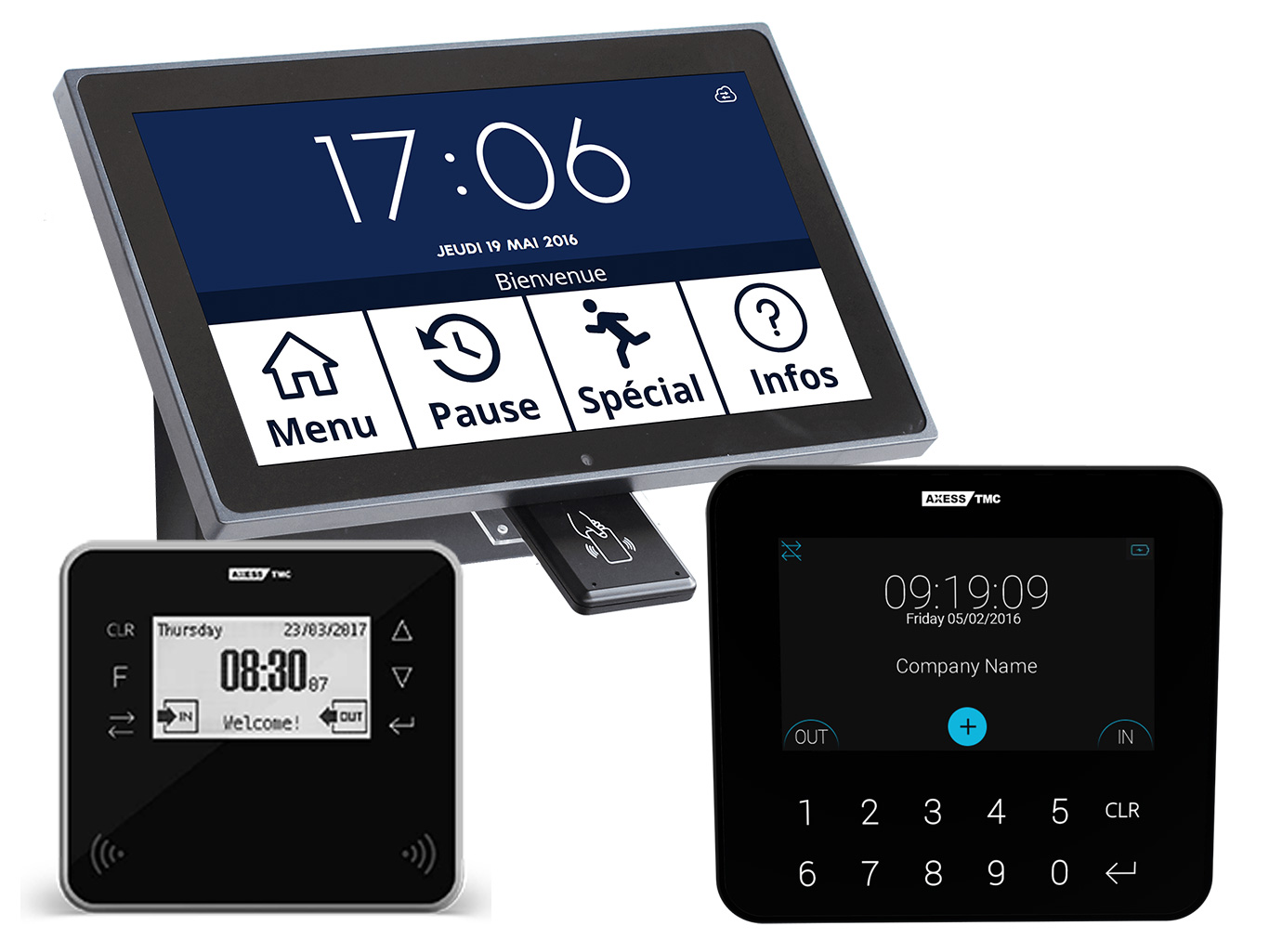 Gestion de temps - Pointeuse & badgeuse horaire - AGT Systèmes
